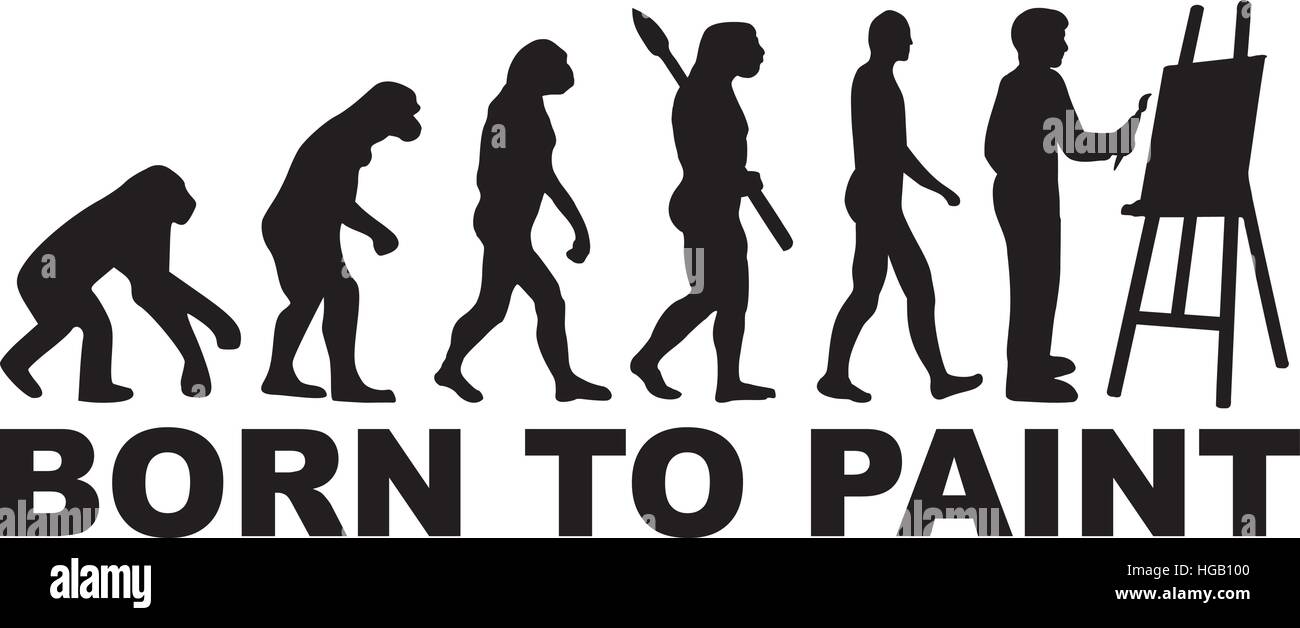 Darwin drawing evolution Stock Vector Images - Alamy