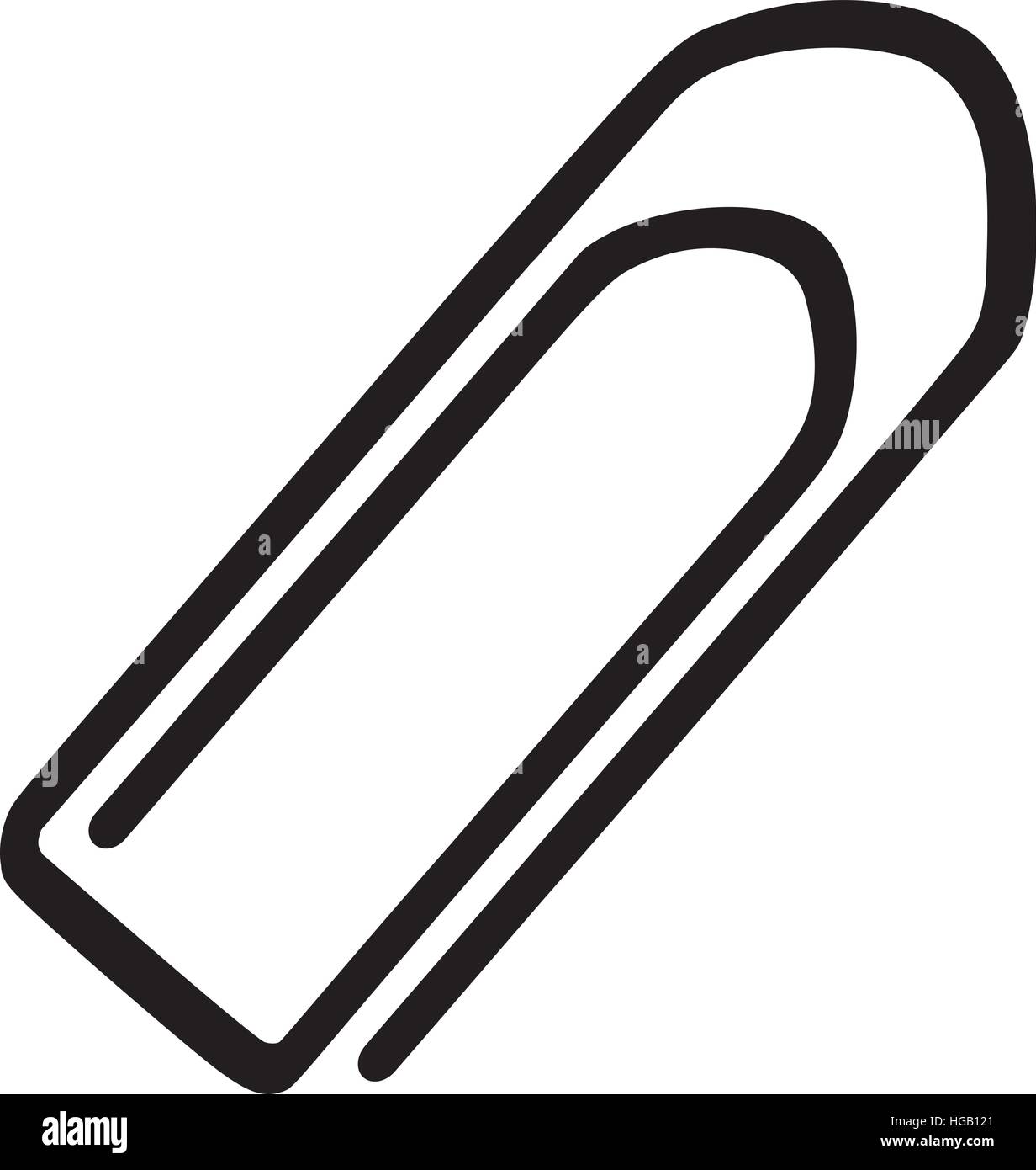 Paperclip and binder Stock Vector Images - Alamy