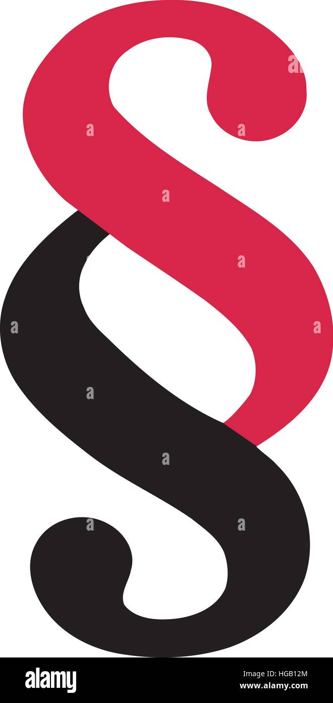 Paragraph symbol - red black Stock Vector Image & Art - Alamy