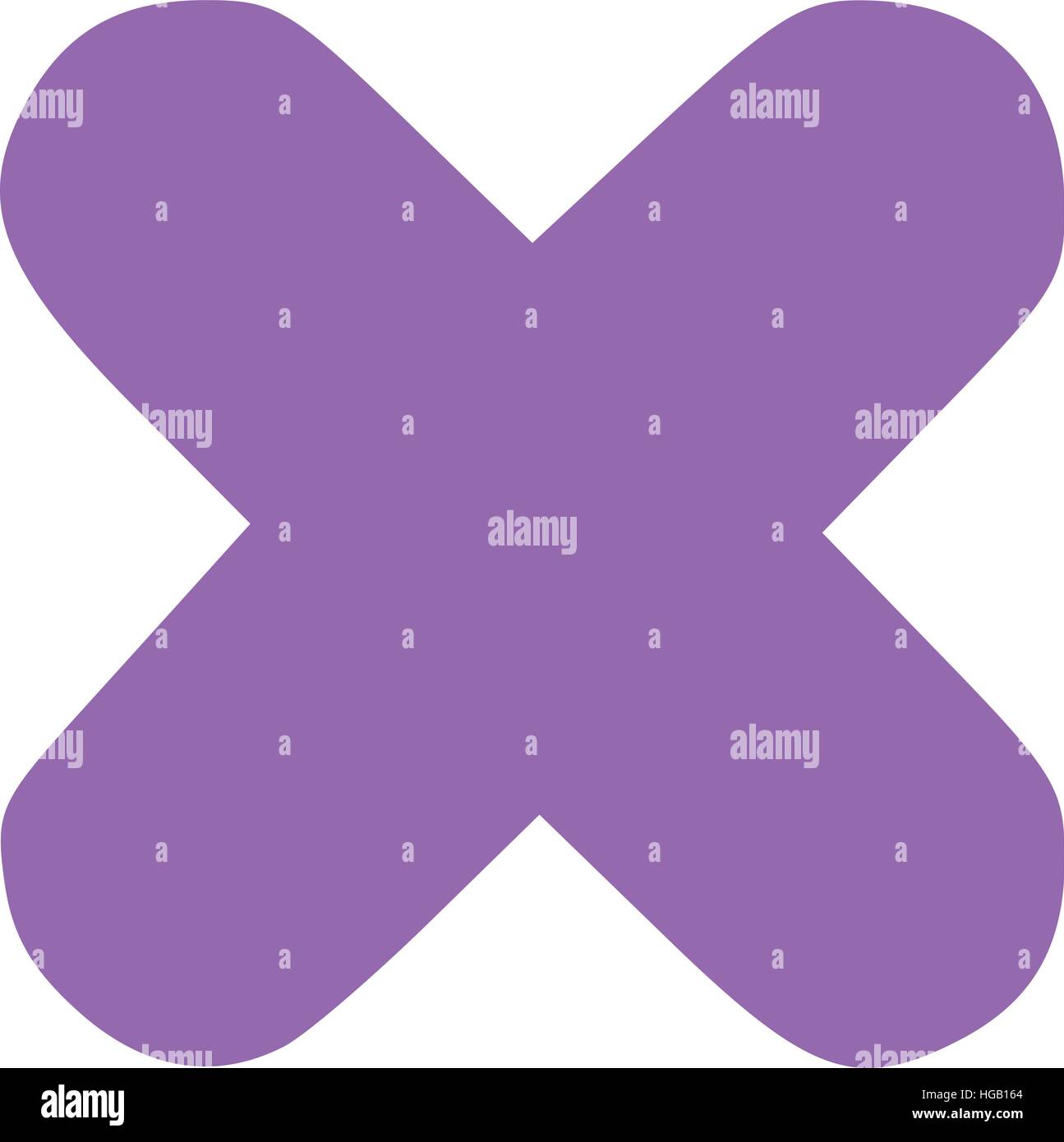Cross with round edges icon Stock Vector Image & Art - Alamy