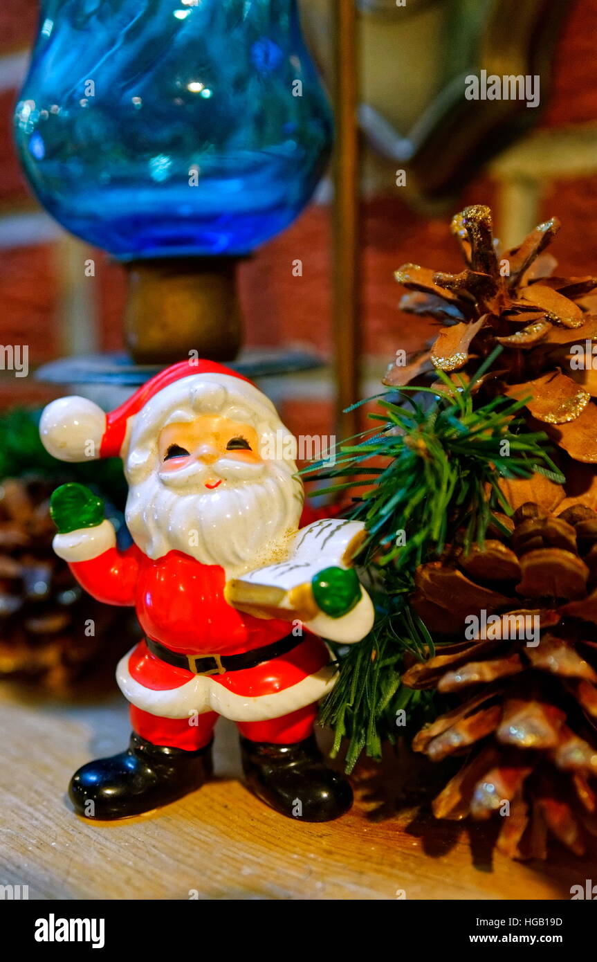 Santa Claus Figurine Stock Photo - Alamy