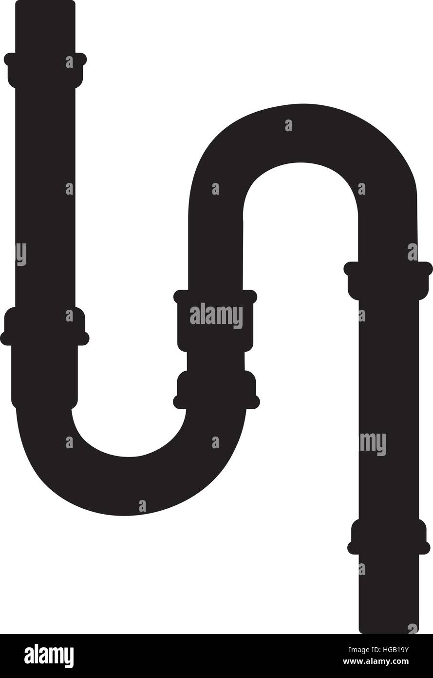 Pipe icon Stock Vector Images - Alamy