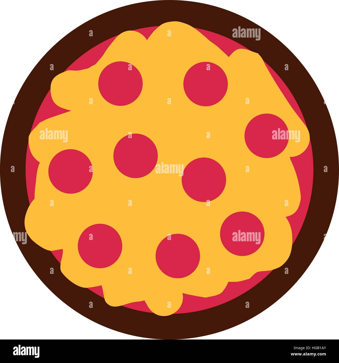 Italian pizza icon Stock Vector Image & Art - Alamy