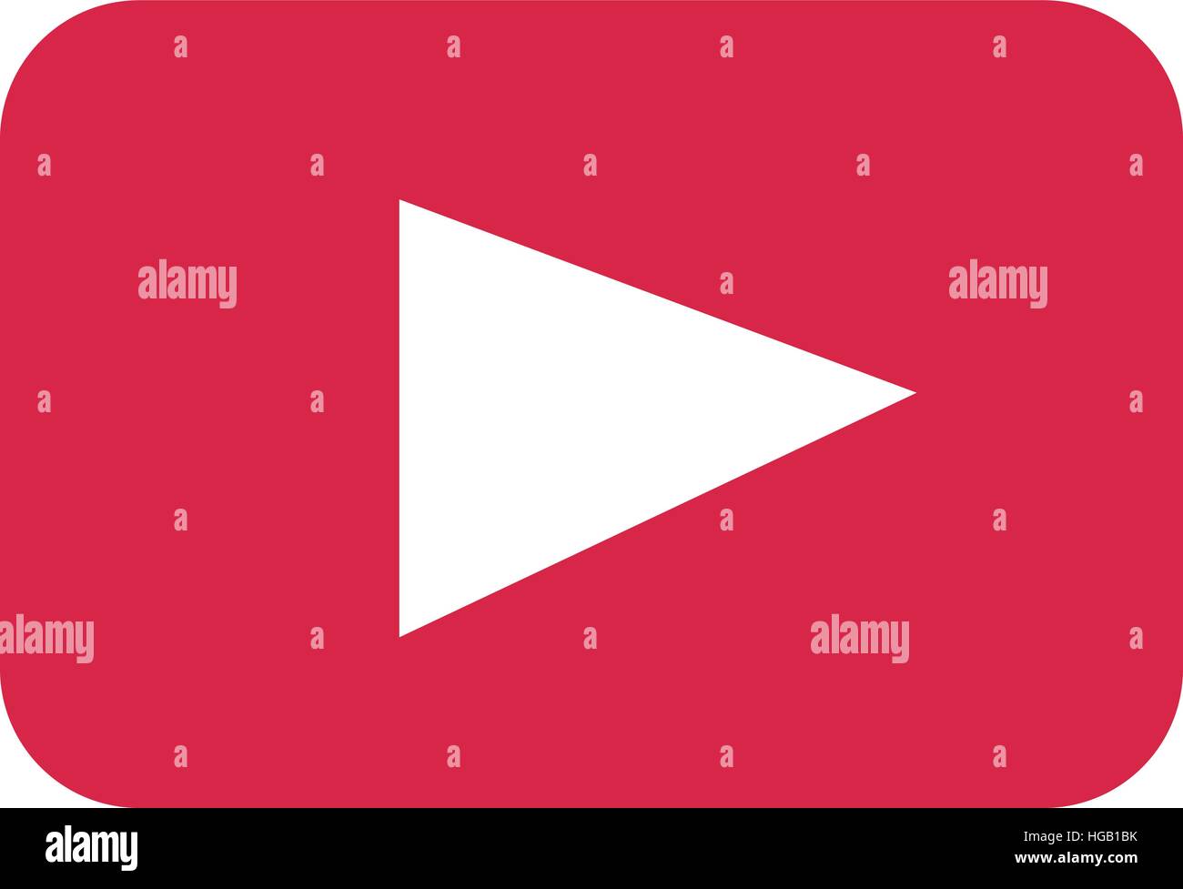 Red play button hi-res stock photography and images - Alamy