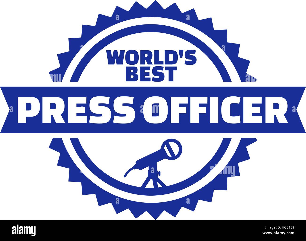 World's best press officer Stock Vector Image & Art - Alamy