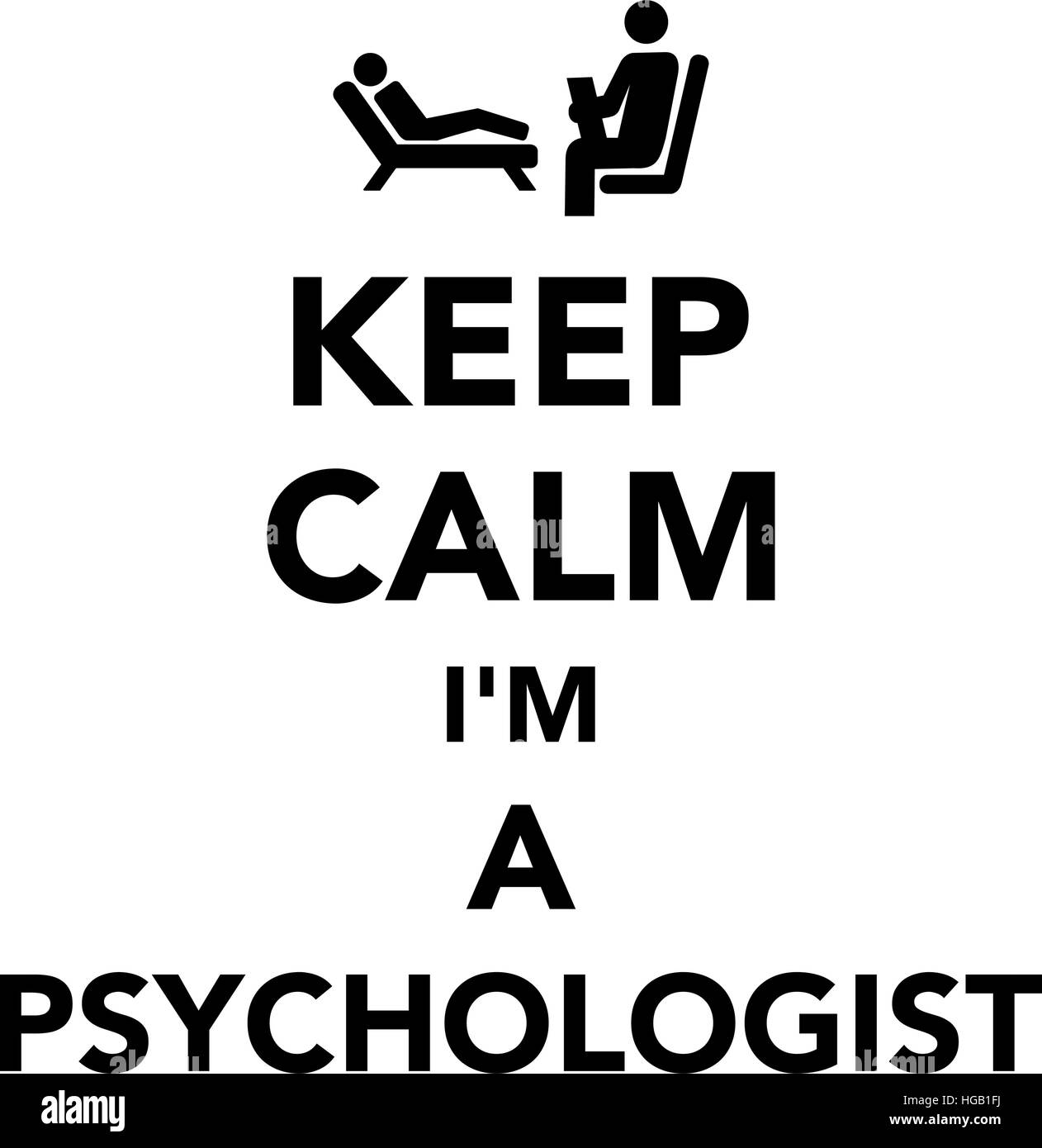 Mental health calm man Stock Vector Images - Alamy