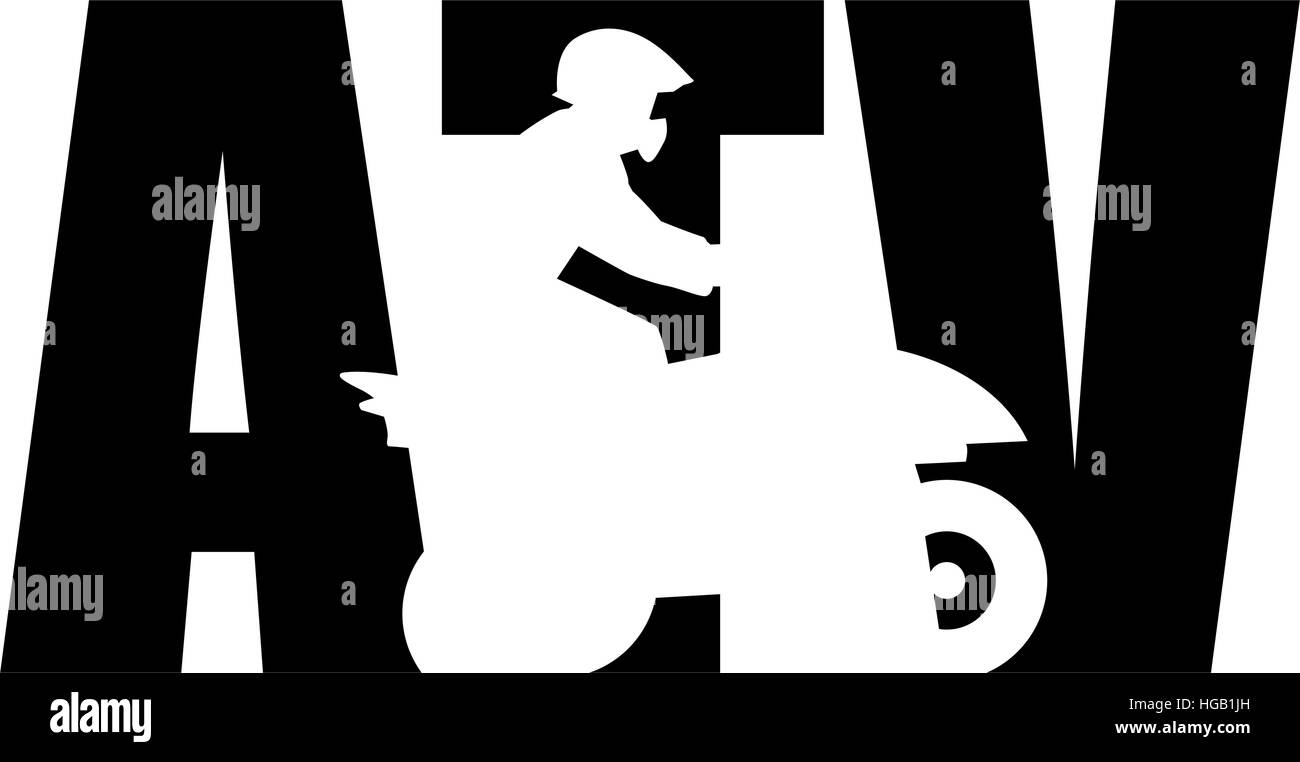 Extreme quad bike icon Stock Vector Images - Alamy