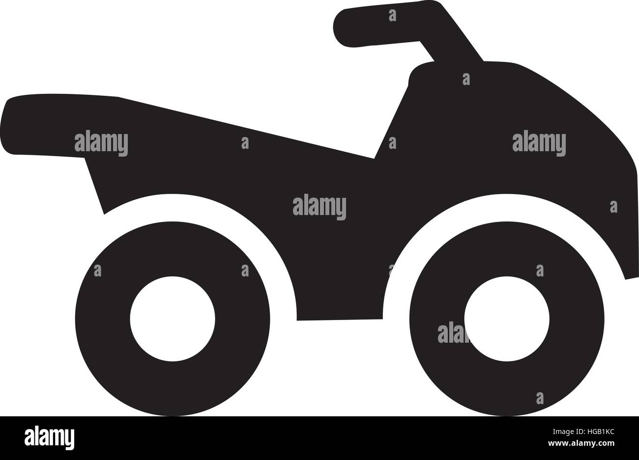 Extreme quad bike icon Stock Vector Images - Alamy