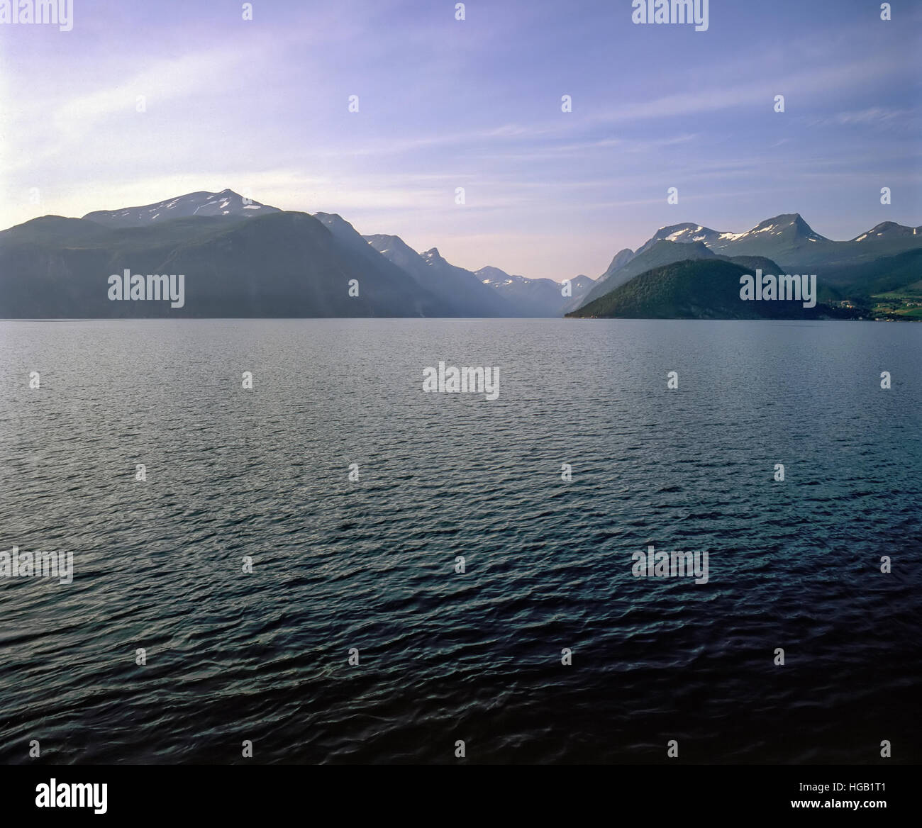 Sea at Narvik, Norway Stock Photo - Alamy