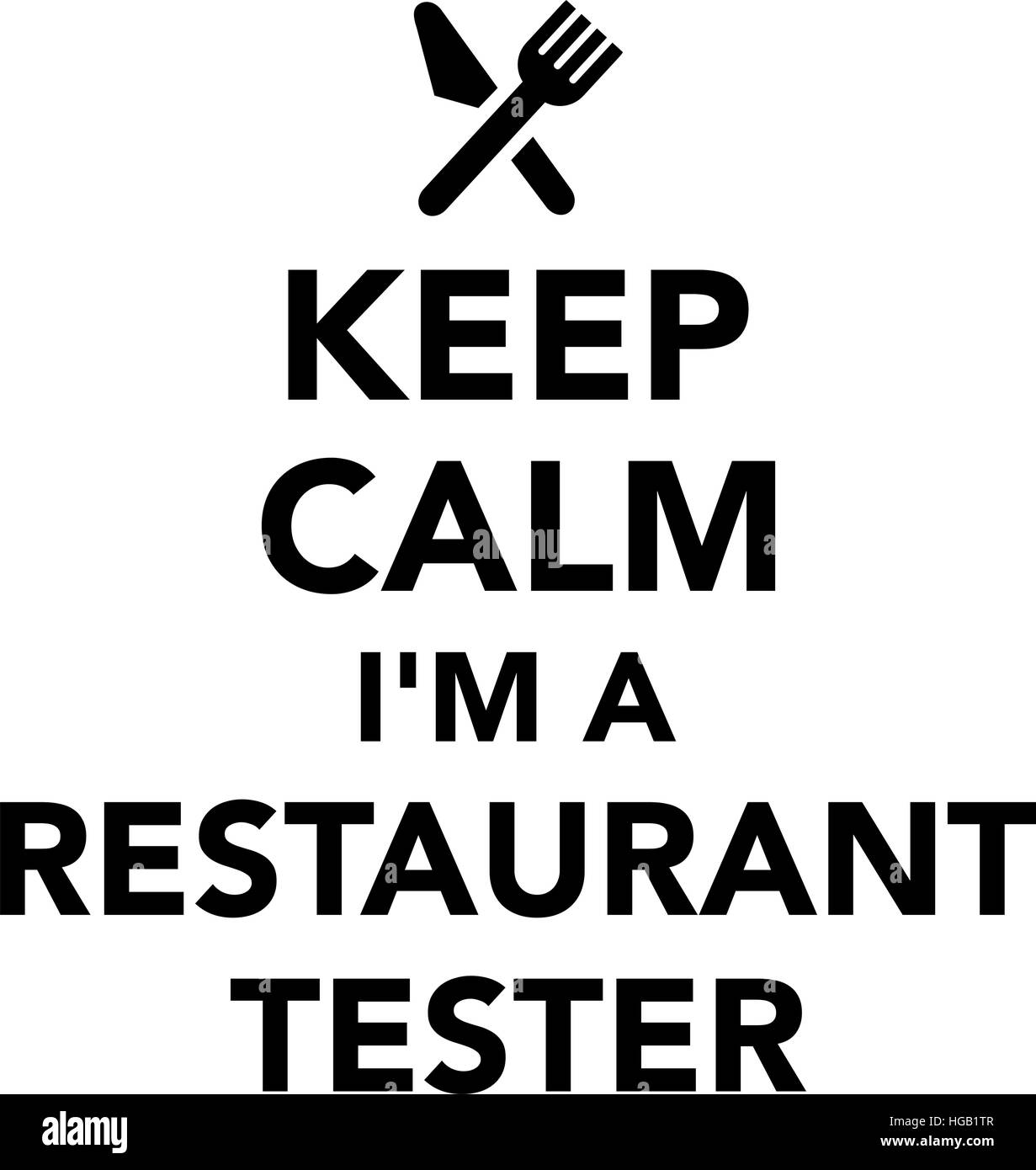 Restauranttester Stock Vector Images - Alamy