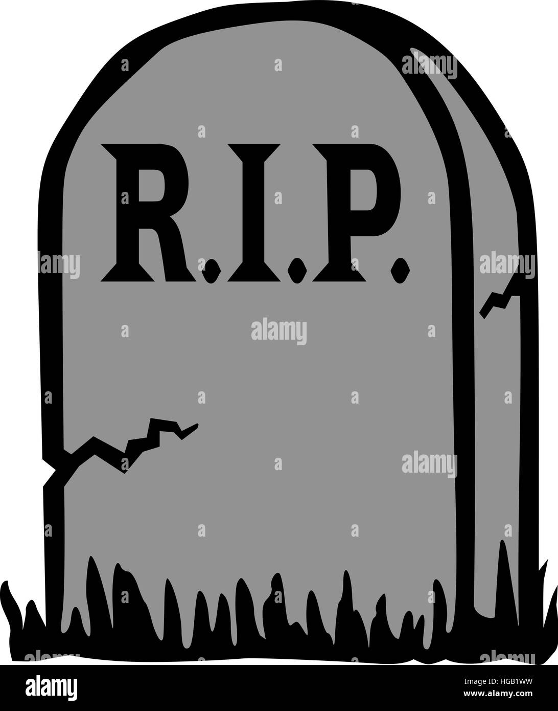 Gravestone rip Stock Vector Images - Alamy