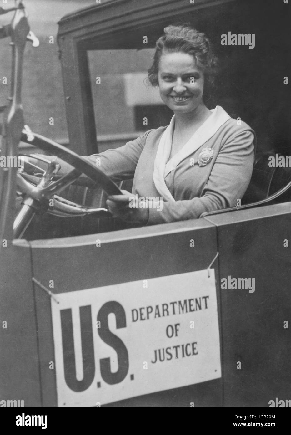 Woman Member of the Secret Service, circa 1920 Stock Photo - Alamy