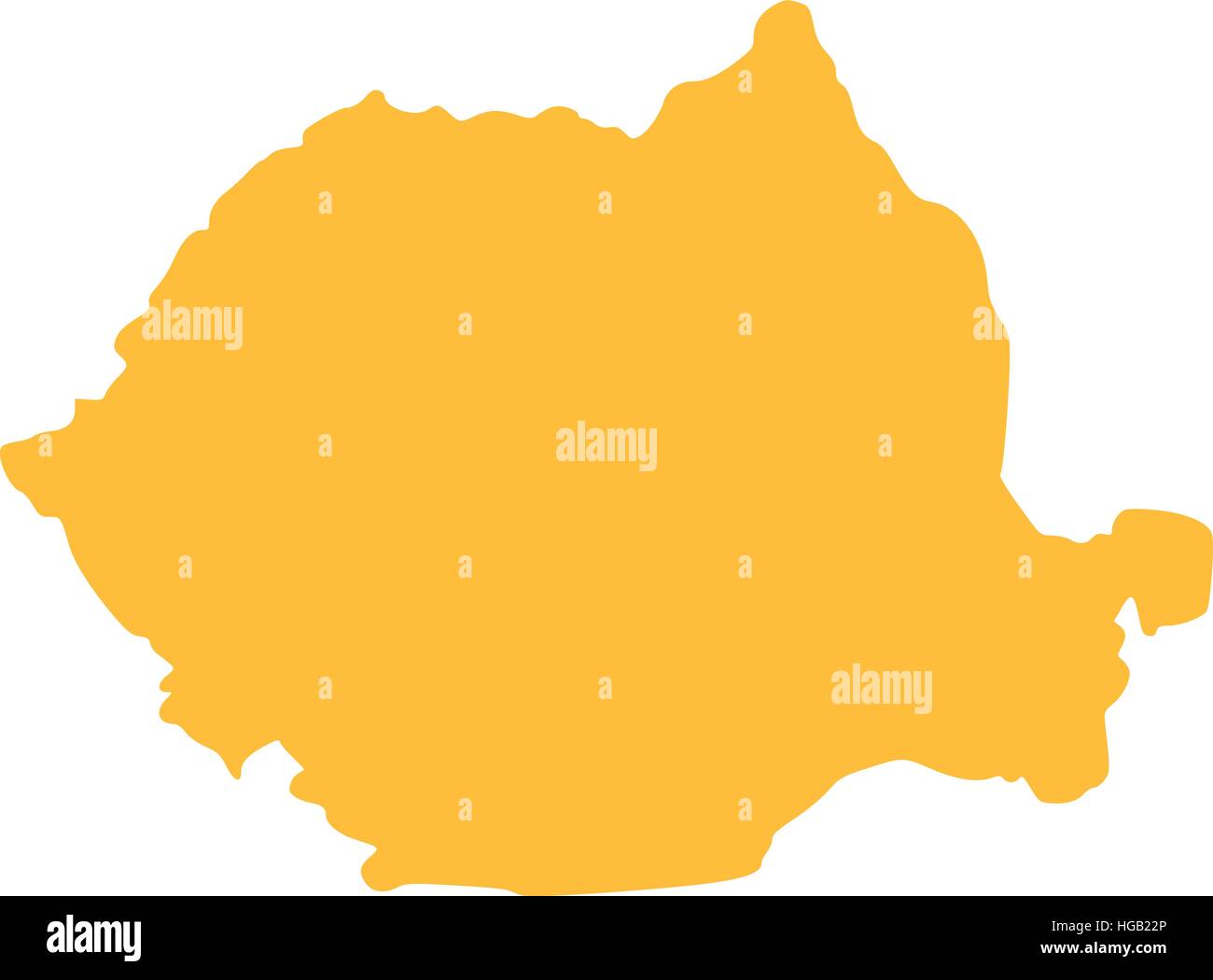 Romania map Stock Vector Images - Alamy