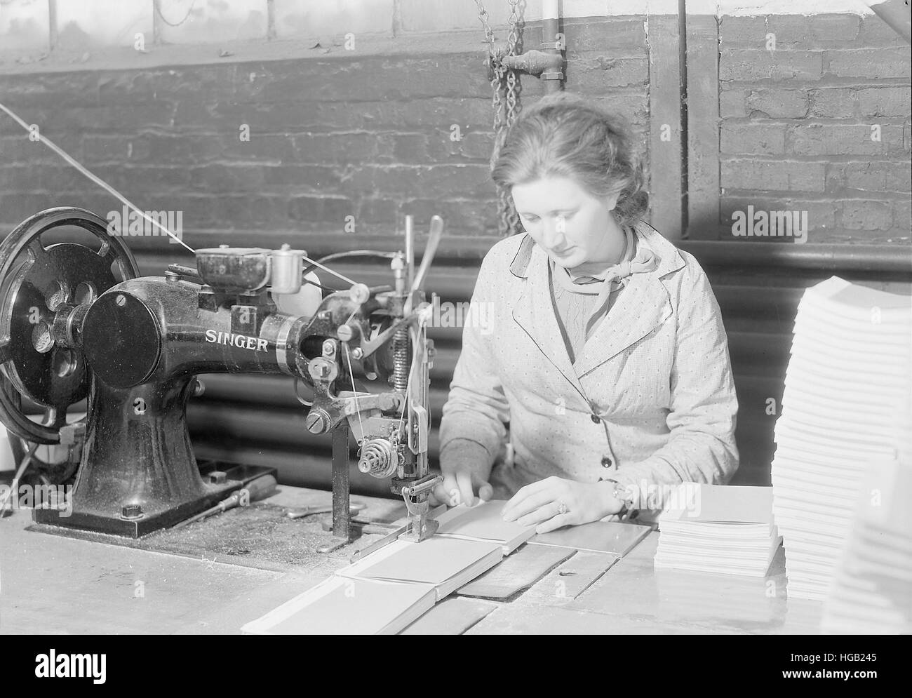 1930 woman books hi-res stock photography and images - Alamy