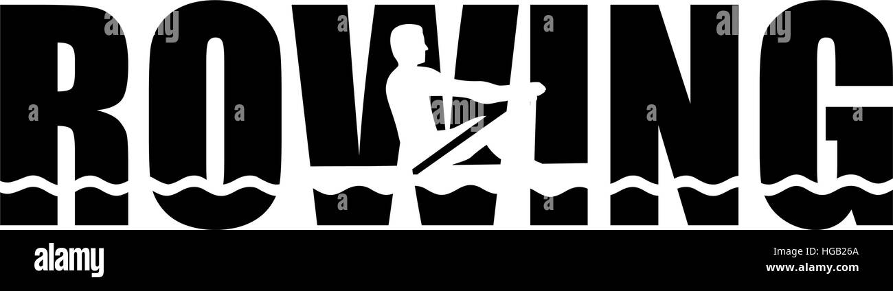 Oar cutout Stock Vector Images - Alamy