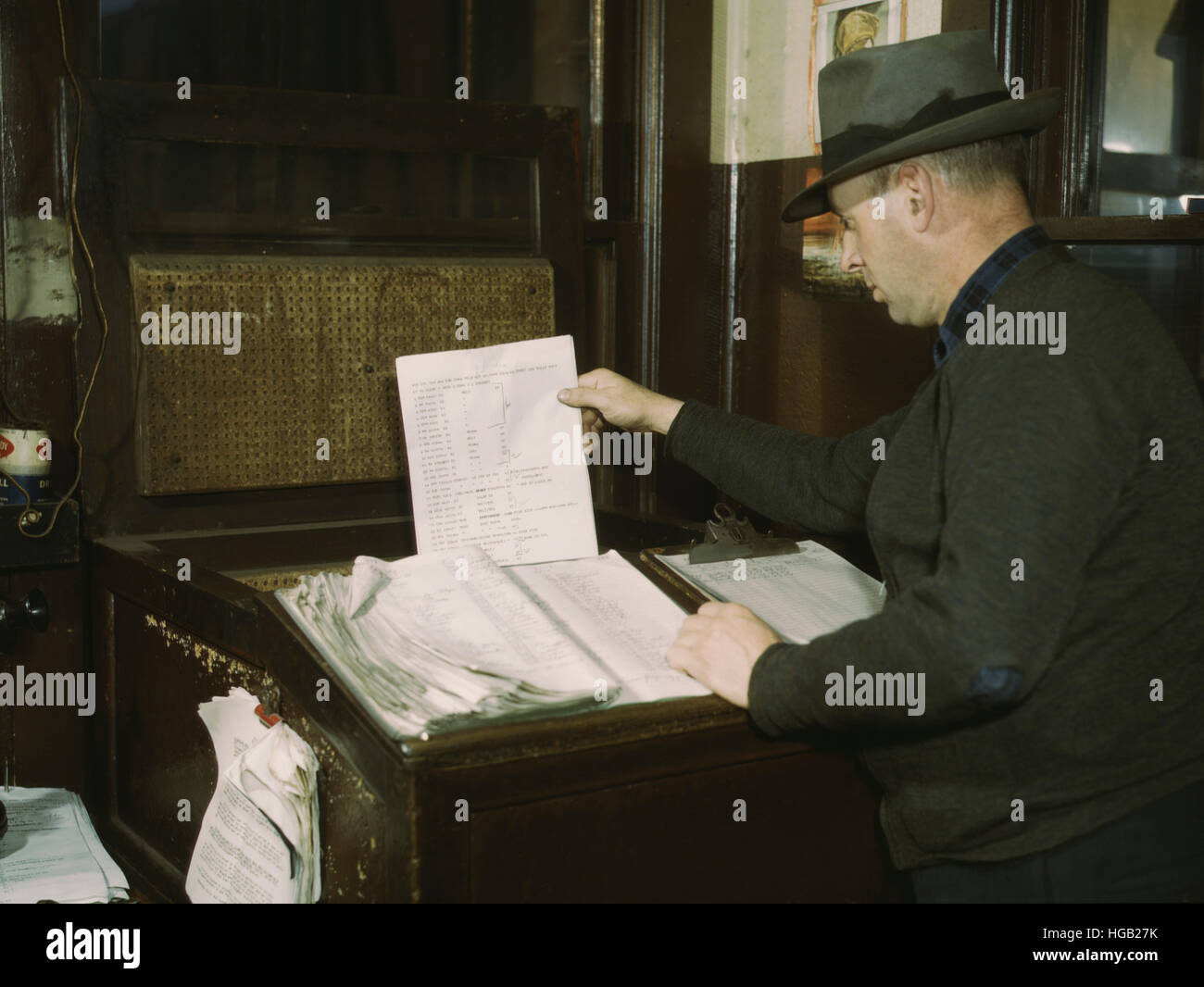 Railroad switch list hi-res stock photography and images - Alamy