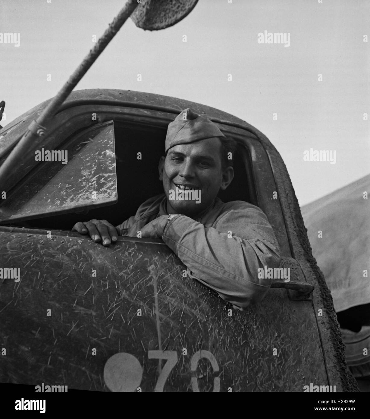 Private First Class serving as a truck driver with the United States ...