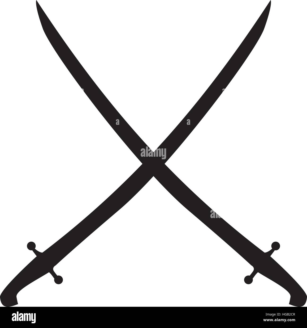 Sabre sword Stock Vector Images - Alamy