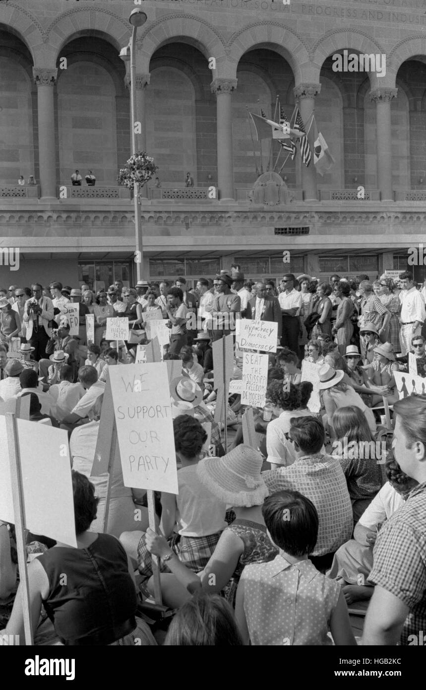 Walking crowd holding placard social issues protestor Black and White ...