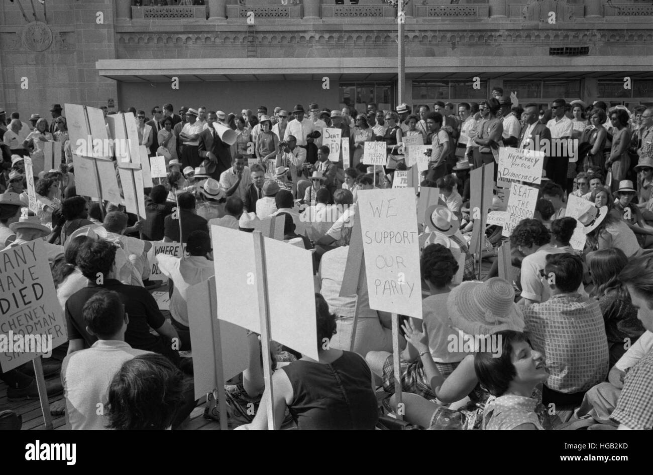 African American and white Mississippi Freedom Democratic Party ...