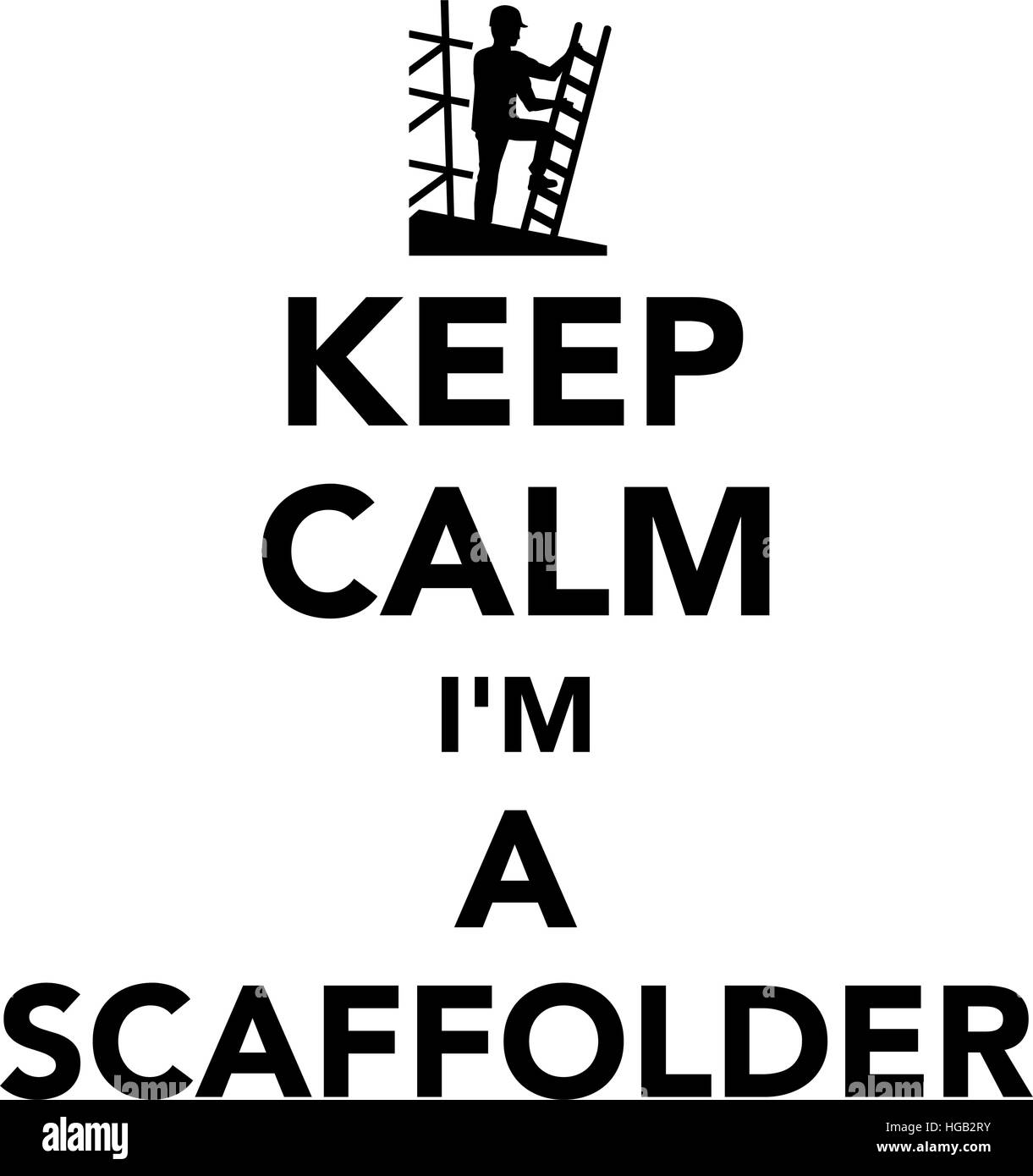 Scaffolder scaffolding scaffold Stock Vector Images - Alamy