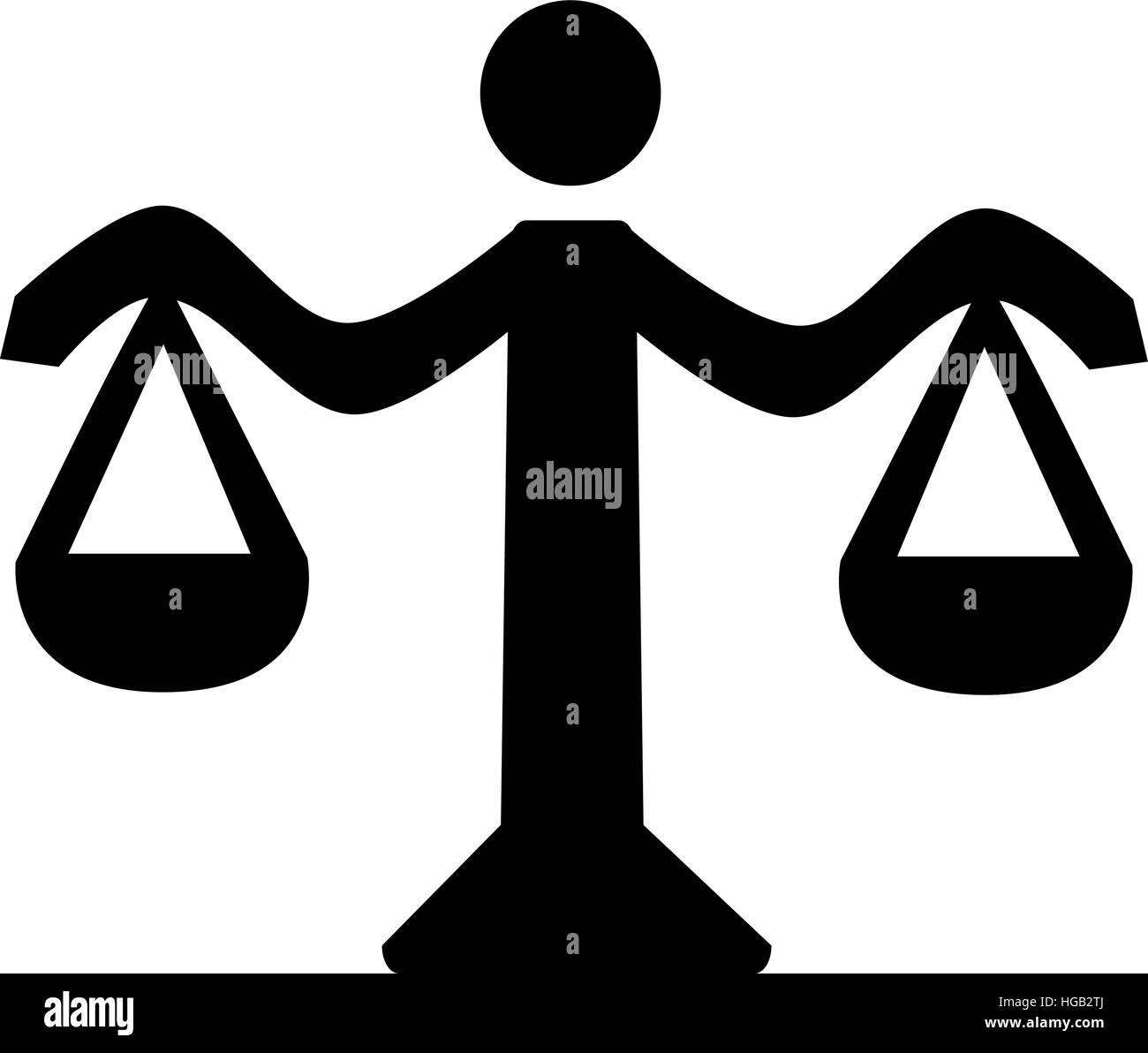 Justice Scale icon Stock Vector Image & Art - Alamy