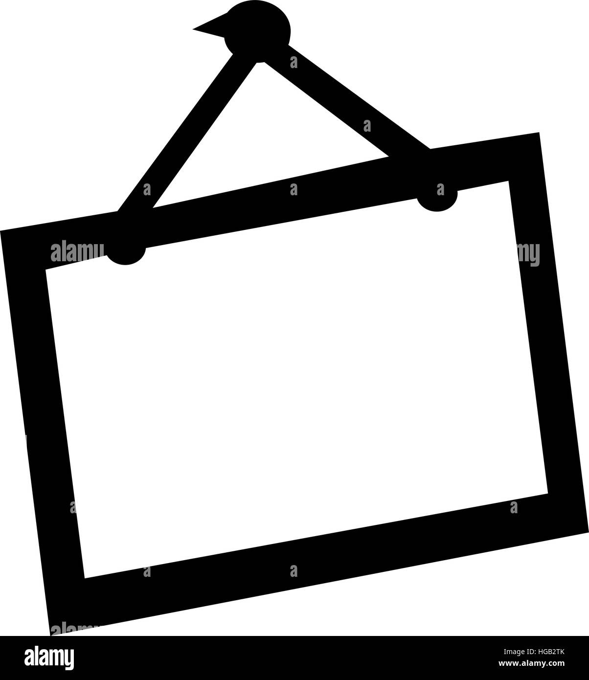 Hanging sign Stock Vector Images - Alamy