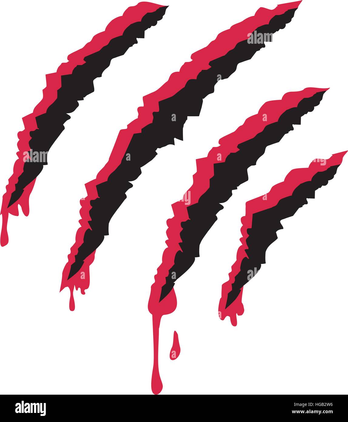 Mark of blood Stock Vector Images - Alamy