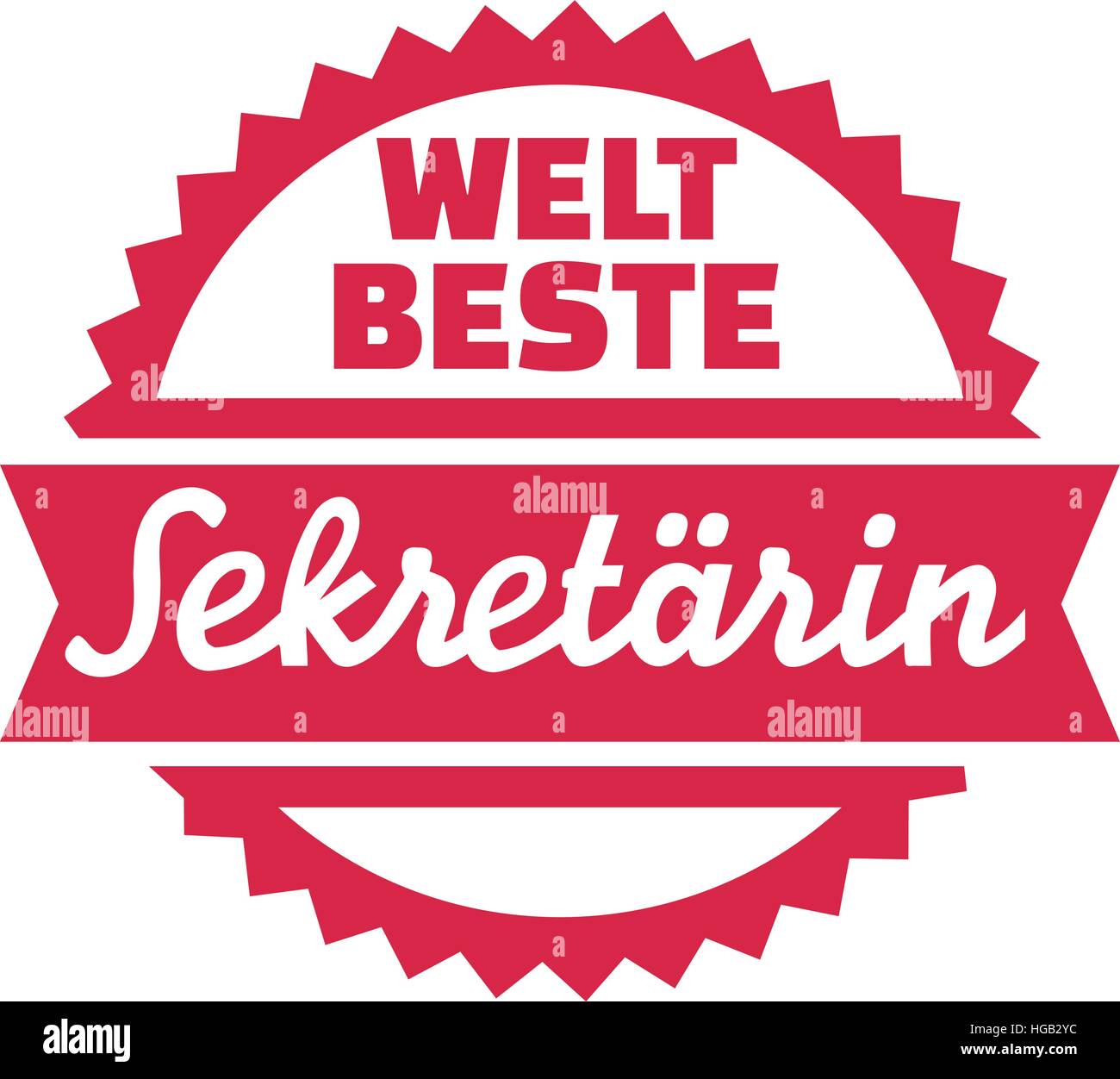 World's best Secretary german Stock Vector Image & Art - Alamy