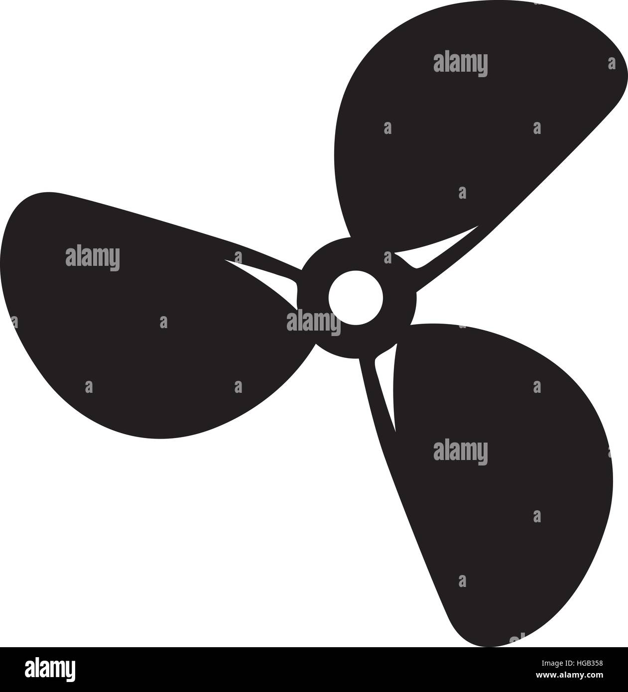 Propeller blade Stock Vector Images - Alamy