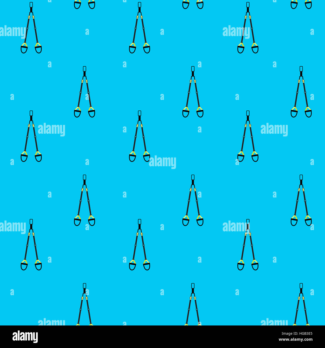 Colore trx seamless background for wall in gym. Vector illustration ...