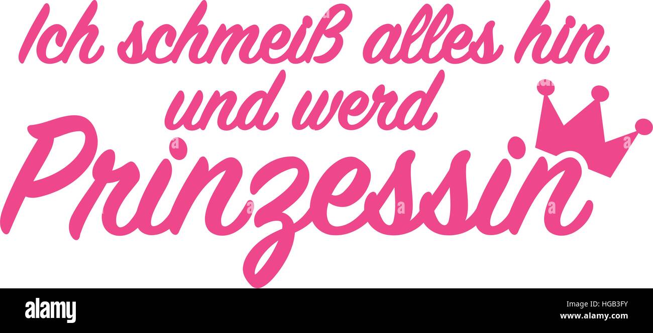 Prinzessin Stock Vector Images - Alamy