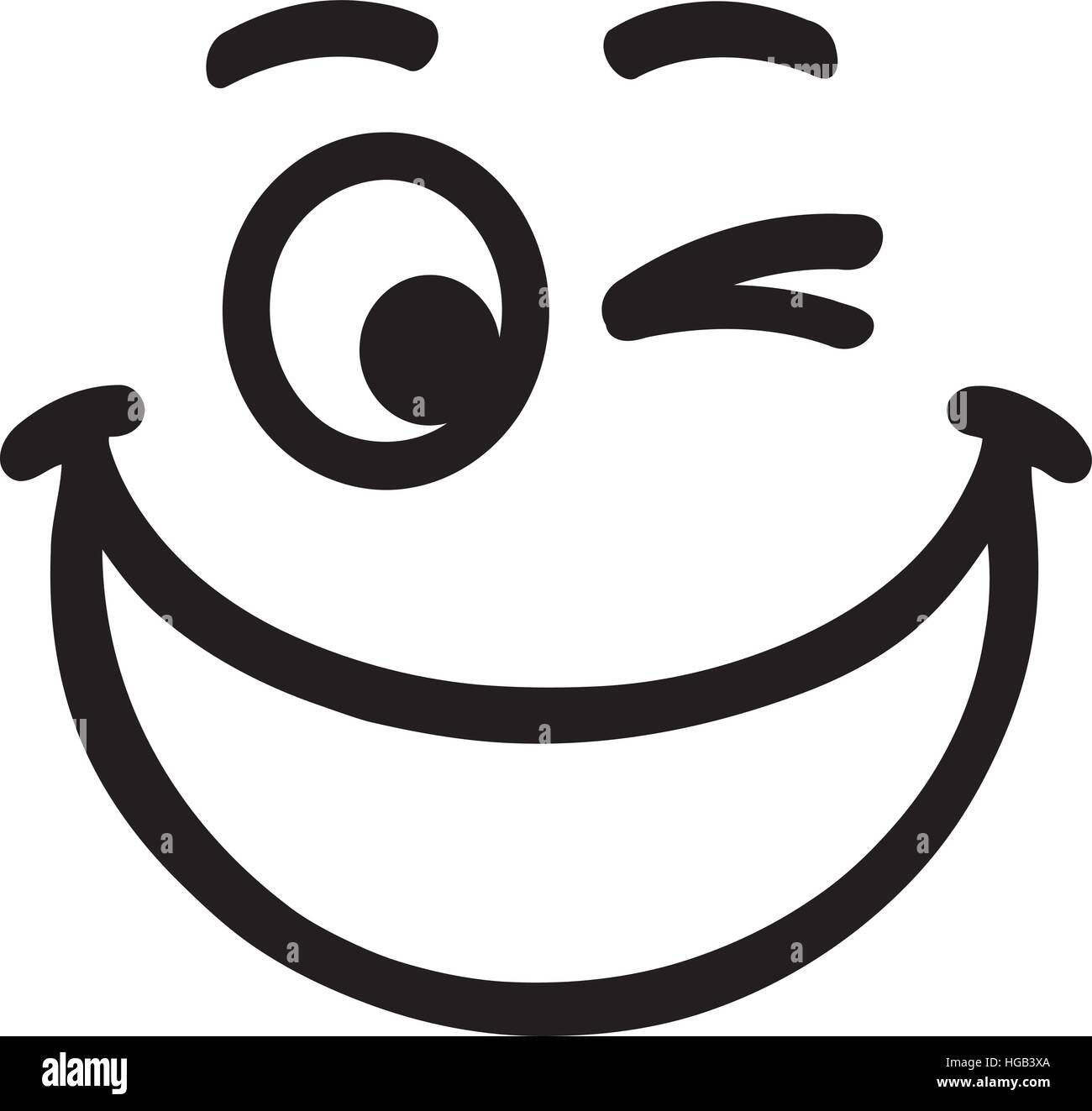 Smiley Face Laughing Hard