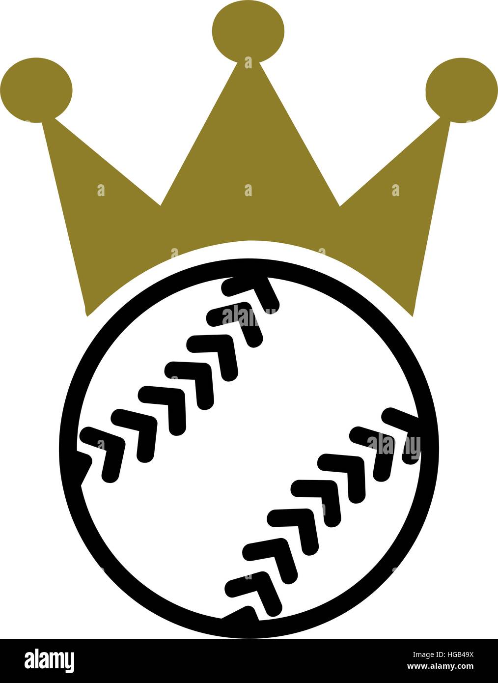 Softball crown hi-res stock photography and images - Alamy