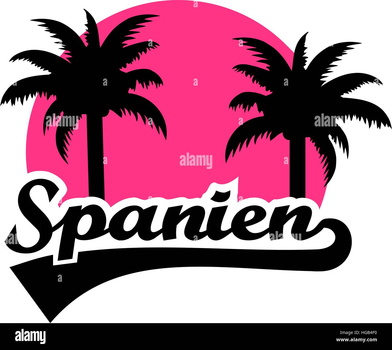 Menorca beach Stock Vector Images - Alamy