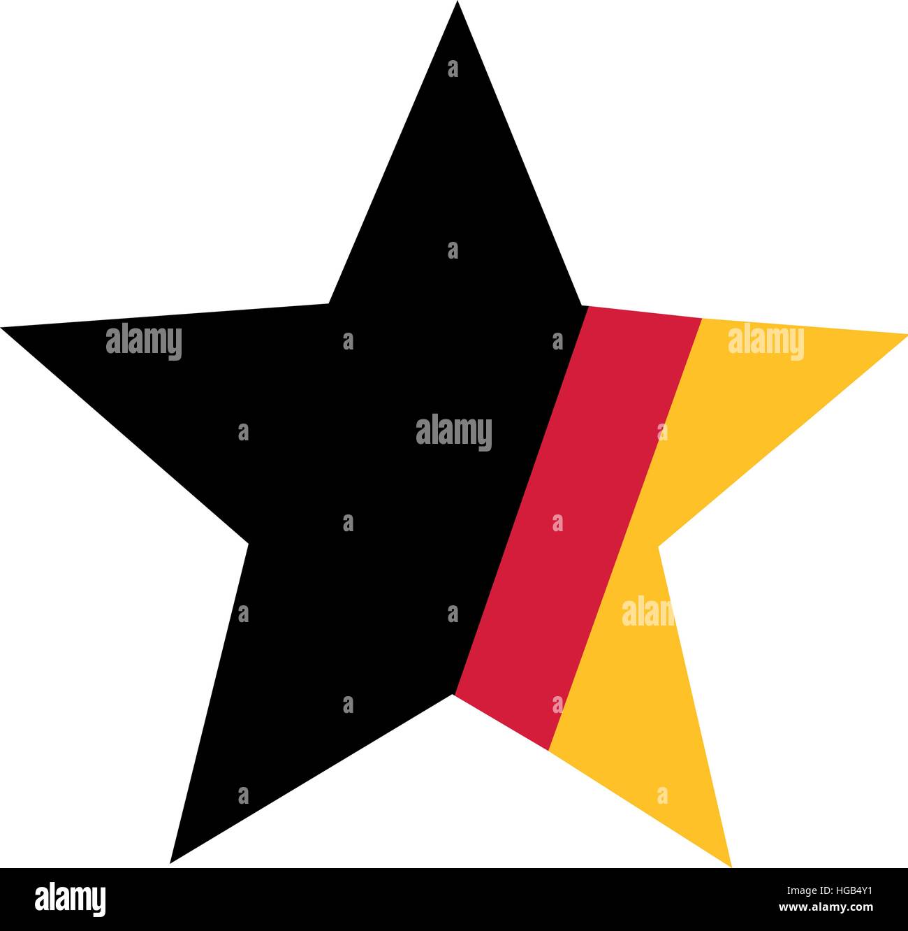 German star Stock Vector Images - Alamy