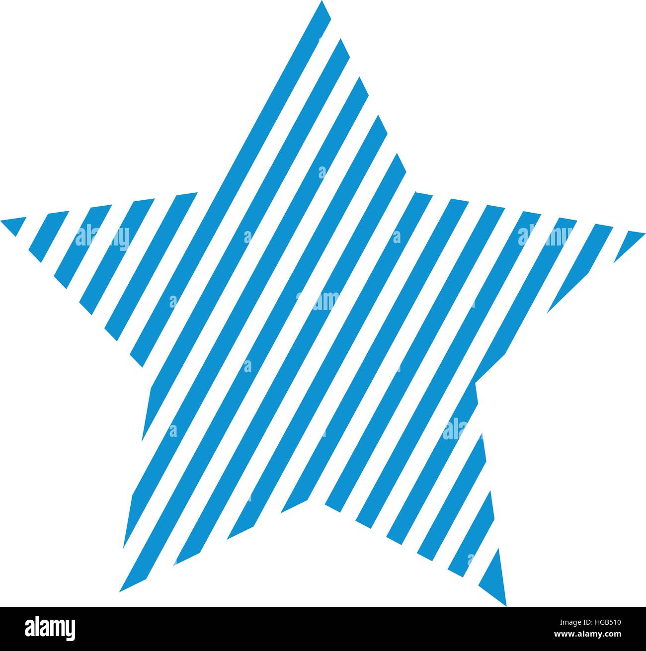 Star blue small stripes Stock Vector Image & Art - Alamy