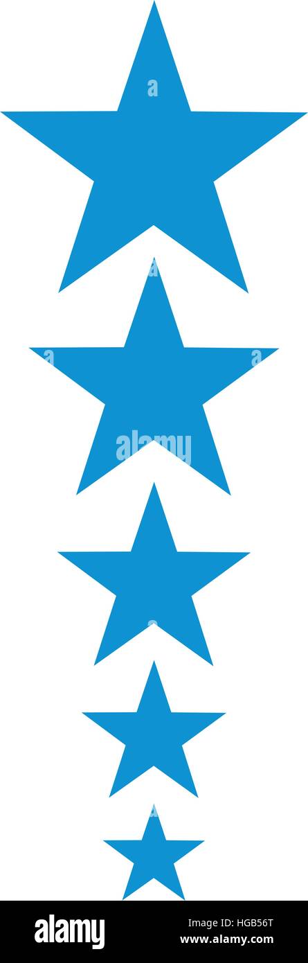 Blue rising stars Stock Vector Image & Art - Alamy