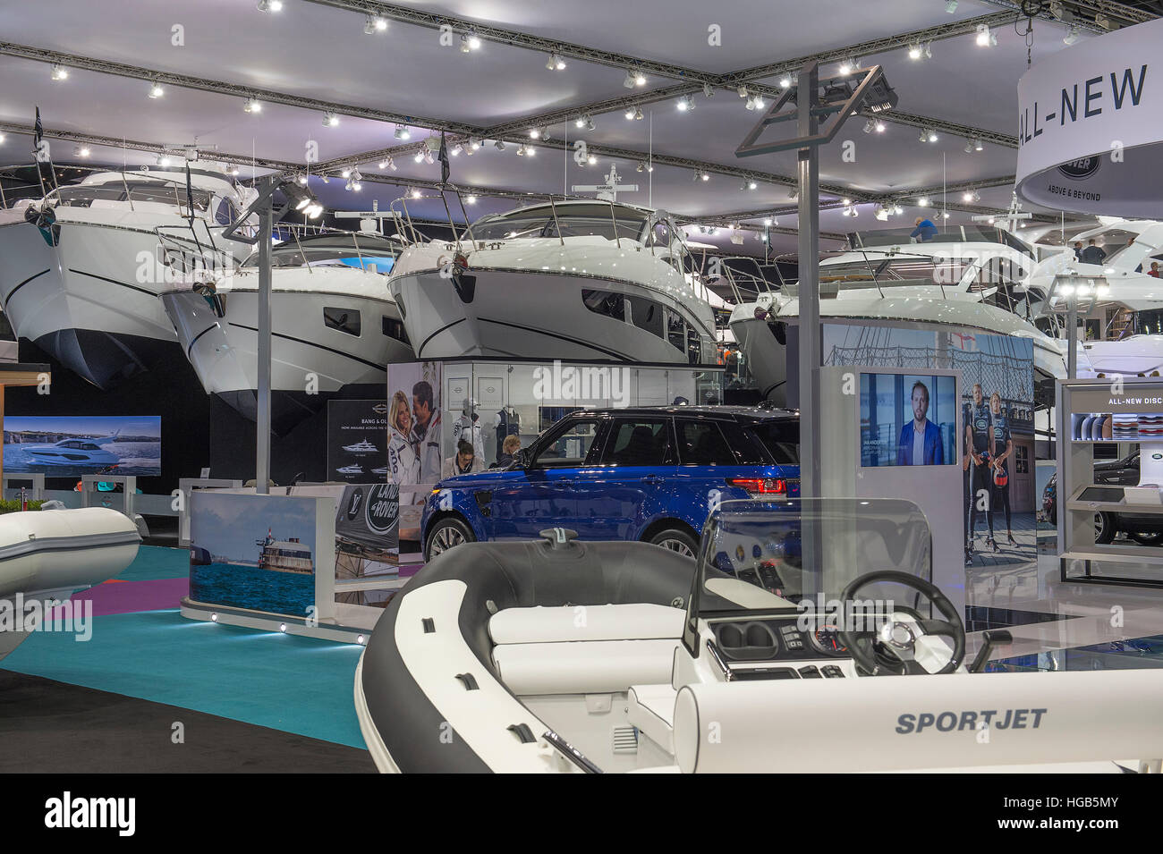Excel boat show hi-res stock photography and images - Alamy