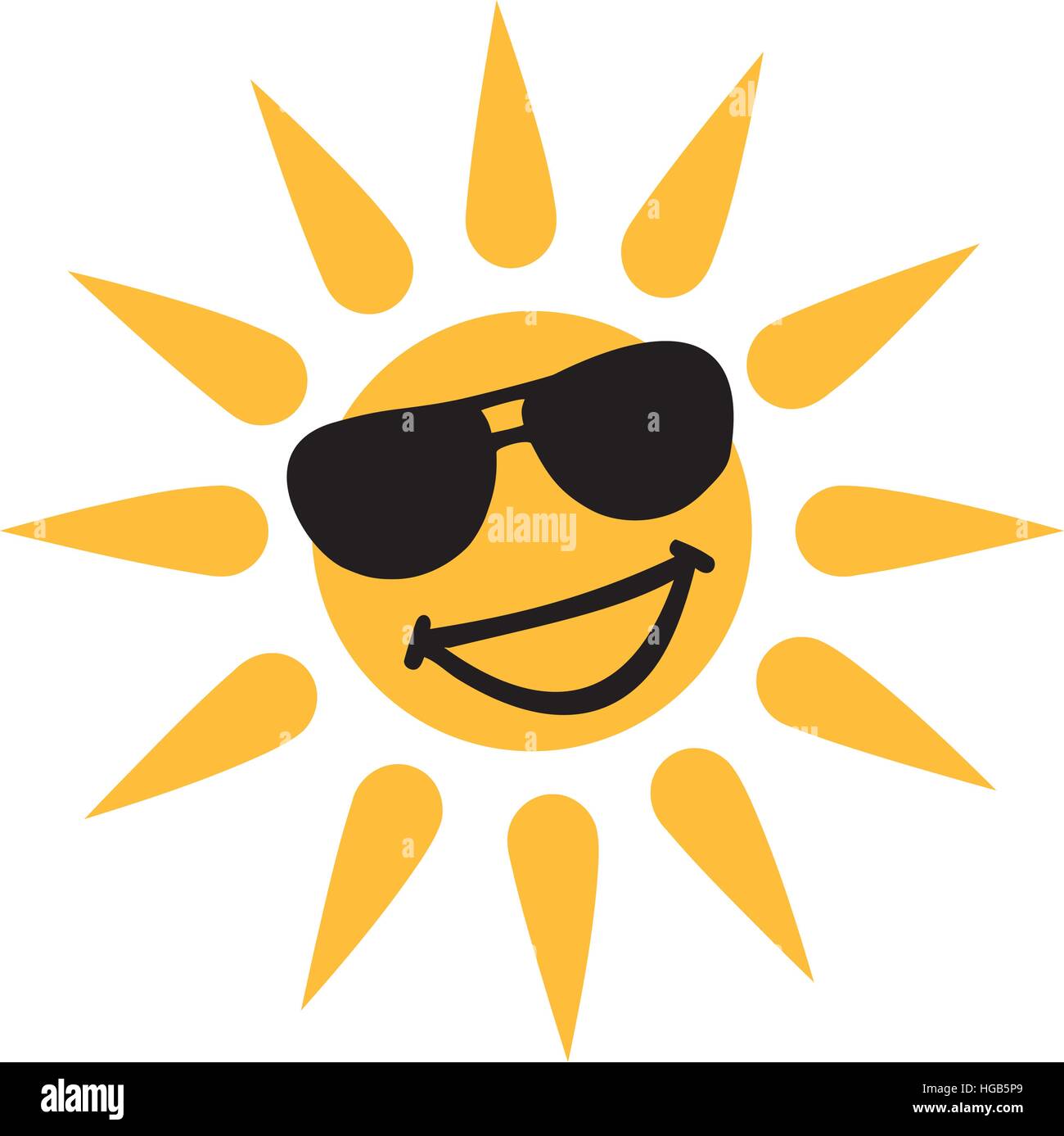 Hot weather an Stock Vector Images - Alamy