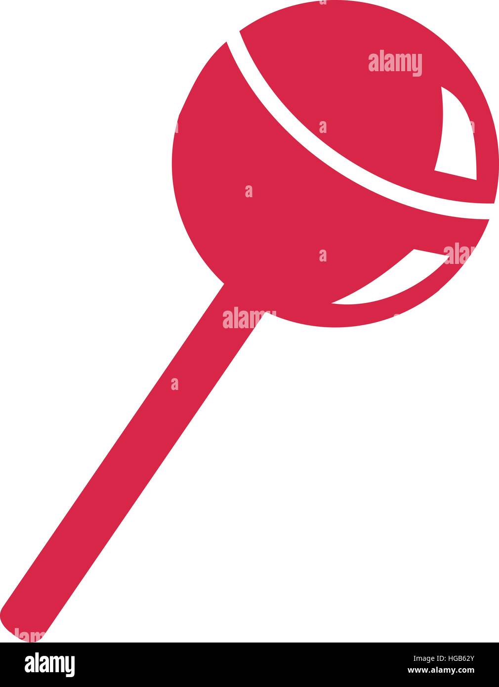 Red lolly icon Stock Vector Image & Art - Alamy