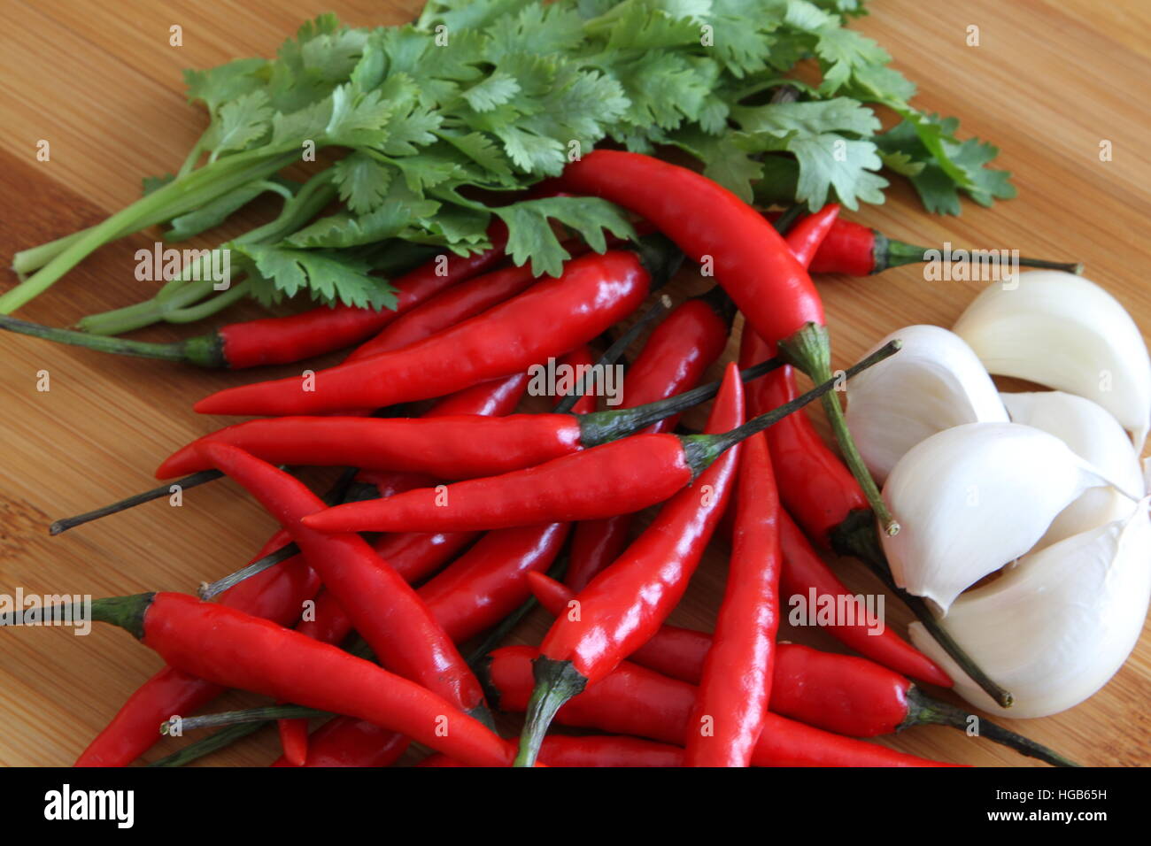 Flat lay coriander hi-res stock photography and images - Alamy