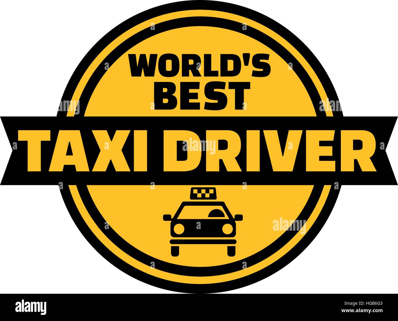World's best Taxi driver button Stock Vector Image & Art - Alamy