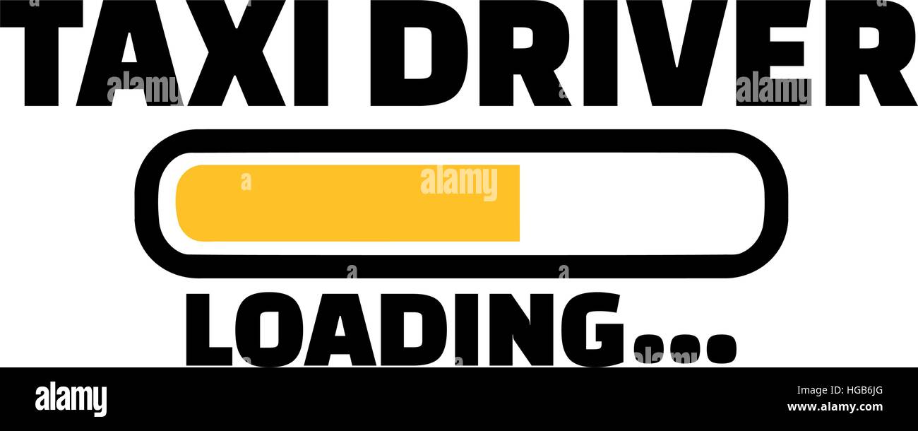 Taxi driver Loading Stock Vector Image & Art - Alamy