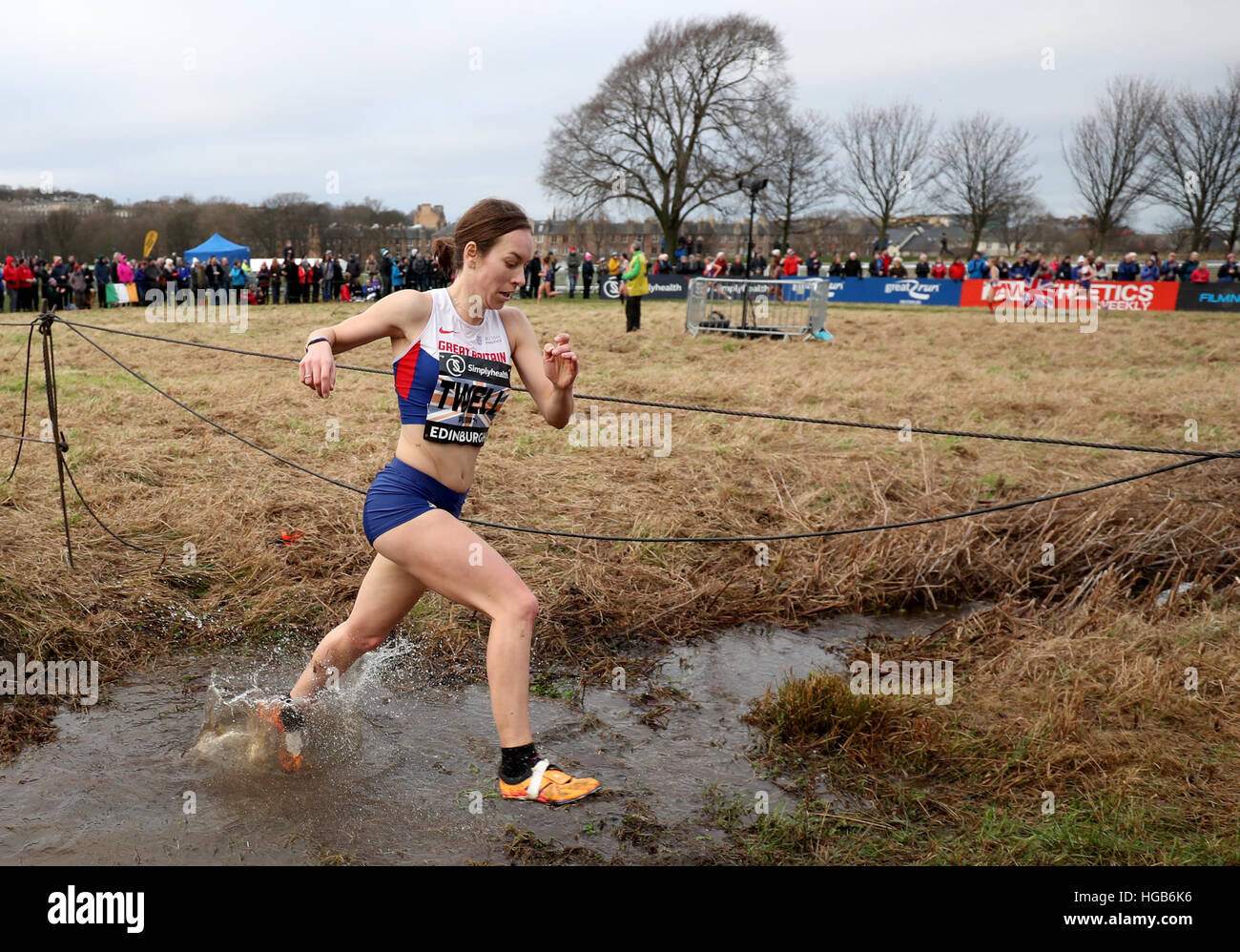 Great Britain's Stephanie Twell in the Women's 6km during the 2017 ...