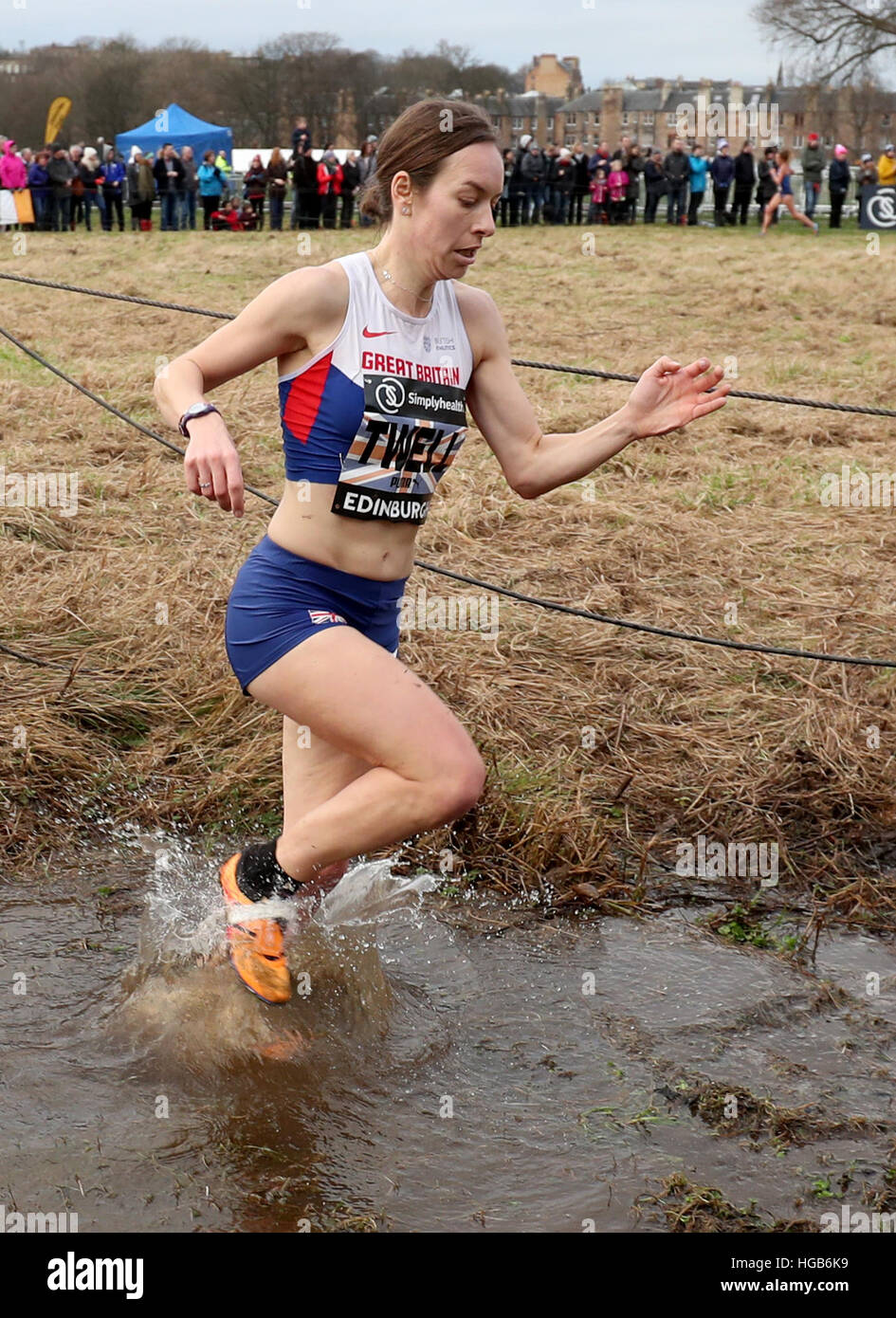 Great Britain's Stephanie Twell in the Women's 6km during the 2017 ...