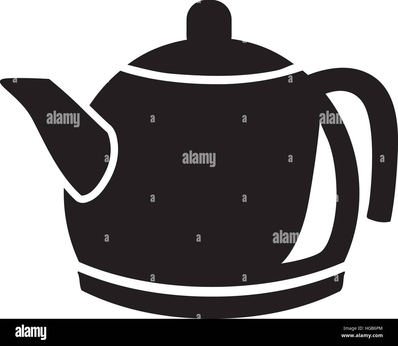 Teapot icon hi-res stock photography and images - Alamy