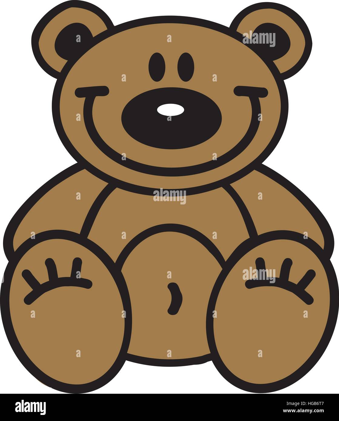 Cartoon teddy hi-res stock photography and images - Alamy