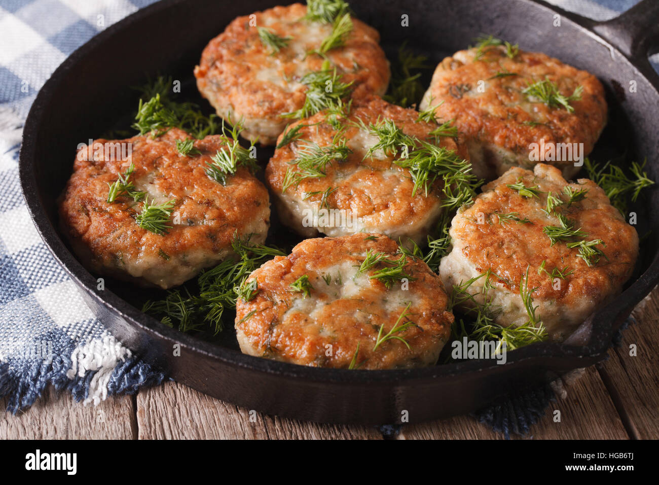 Food breaded fish seafood cakes fishcake hi-res stock photography and ...