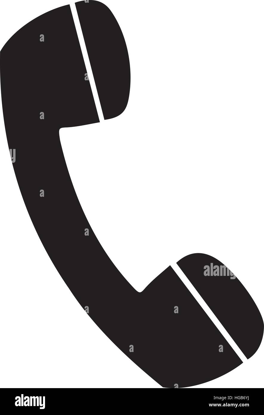 Telefonhörer Stock Vector Images - Alamy